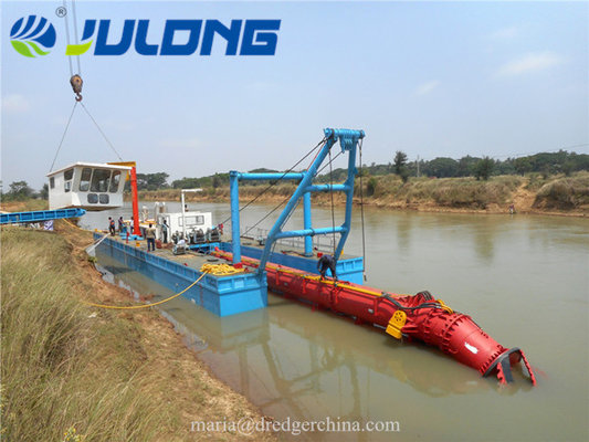 Julong Cutter Suction Dredgers from 6 inch to 26 inch