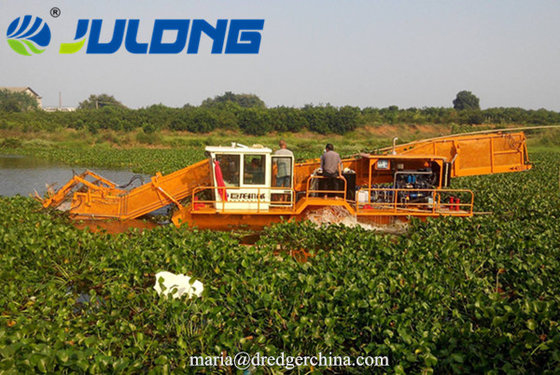 AQUATIC WEED HARVESTE FOR WEED GARBAGE COLLECTING