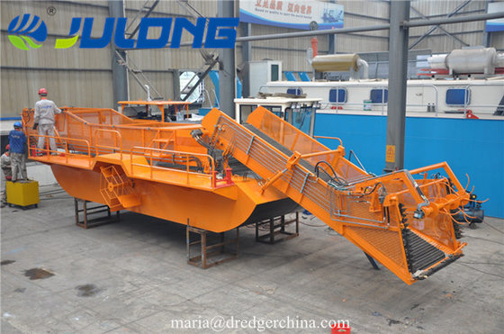 AQUATIC WEED HARVESTE FOR WEED GARBAGE COLLECTING