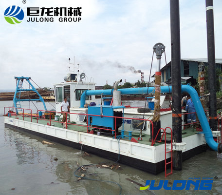 6 Inch 500m3/Hr Output Cutter Suction Dredger for Sand Dredging