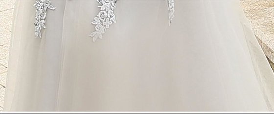Elegant court train Appliques sash wedding dress / sleeveless wedding bridal gowns LXHS-1175
