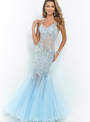 Shinning diamonds mermaid skirt open back for Wedding Evening Party LXYWQ-2697