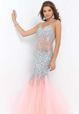 Shinning diamonds mermaid skirt open back for Wedding Evening Party LXYWQ-2697