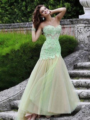 Slim girls puffy Bridesmaids Wedding Dresses with Open back LXYWQ-1318