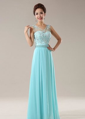 Light Green Sleeveless party dresses / heart shaped prom dresses long LXLSQ-1177