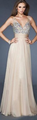 Sexy Deep V Neck Evening Party Dresses, women long prom dresses LXLSQ-1149