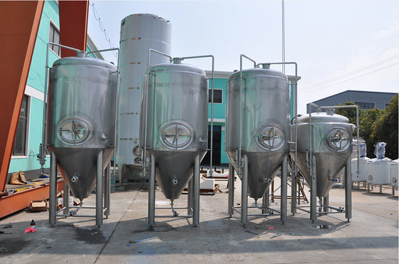 304 / 316 Stainless Steel Beer Brewery Tank Mirror Polishing
