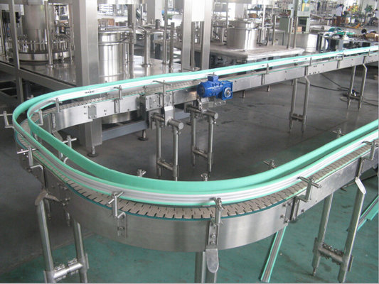 Drink Bottle Conveyor System For Bottled Juice Production Lines