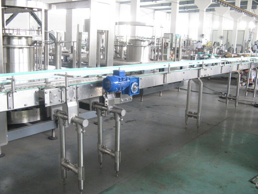 Low Noise Pet Empty Bottle Water Conveyor System High Efficiency