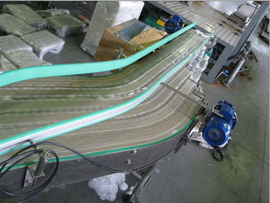 Easy Connect Bottle Conveyor System Widely Used Drinking Water Lines