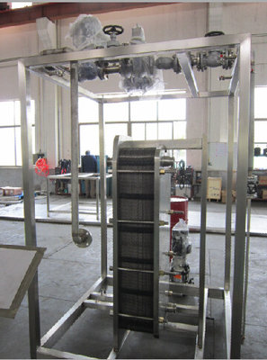 Stainless Steel Fruit Juice Plant Milk Pasteurization Equipment