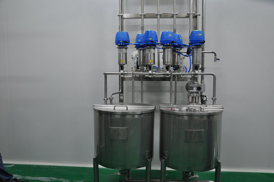 Emulsification Tank - Vertical - Square Tanks for Blending Mixing Liquid Fluid Drinks