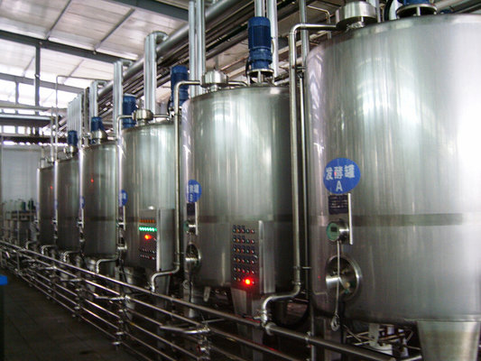 50,000L Durable SS Fermenter Tanks - Protein Drinks - Healthy Tea - Brewery Dairy Milk