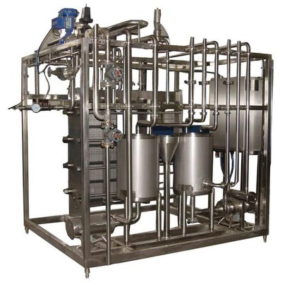Sterilizer Stainless Steel Milk Yogurt Pasteurization / Pasteurizer  90~95ºC 300S