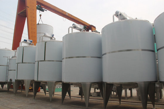 Beverage Plant Stainless Steel CIP Cleaning Tank For Auto CIP System Large Storage Tanks