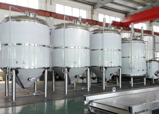 Conical Beer Fermentation Tun - Fully Automatic Ferment Growing Tank