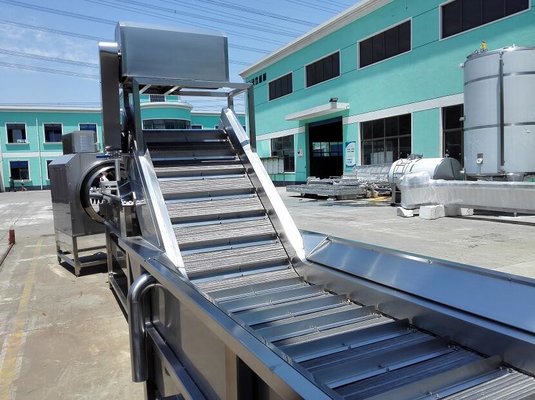 Fruit Surfing Washing Brush Washing Machine Full Automatic Fruit Processing Equipment
