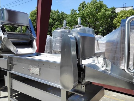 ISO 3 Steps + Surfing Washing Machine Vegetables / Fruit Processing Equipment