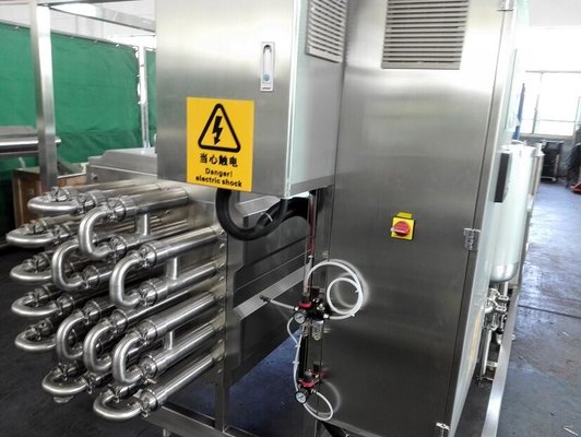 Beer Juice Milk Stainless Steel Tanks / Sterilizer Tank / Pasteurizer System 72 ℃