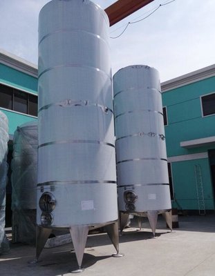 Fresh Milk Outer door Storage Mixing Tanks Side Agitator  30 Ton