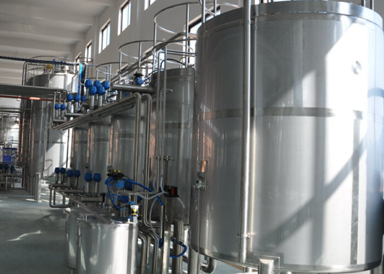 High Effeciency Sugar Melting Syrup Plant / Low Alcohol Portable Drink Mixing Blending
