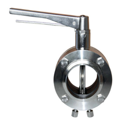 1" ~ 4" DN25 ~ DN200 Customized Stainless Steel Valves Manual Leakage-proof Butterfly Valve