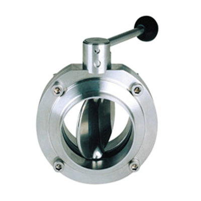 1" ~ 4" DN25 ~ DN200 Customized Stainless Steel Valves Manual Leakage-proof Butterfly Valve
