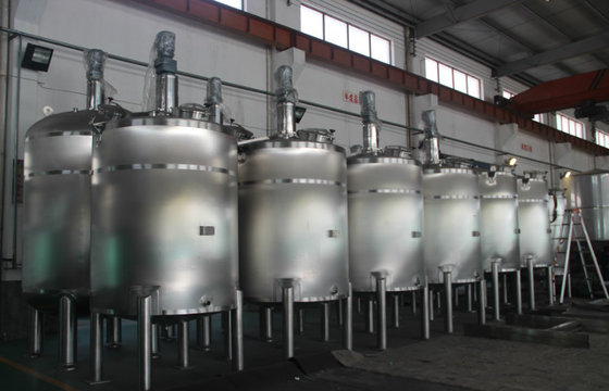 Stainless Steel Stirrer Tanks for Drink Production Line / Tea Making
