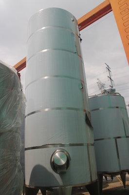30 Ton Customized Mixing Tanks / Side Shearing  Stirring Insulated Storage Tanks