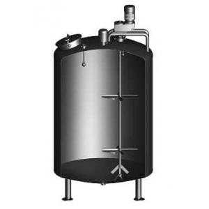 High Speed Single or Double Mixing Tank - Stainless Steel Carbonated Water Tanks , 500L - 10000L