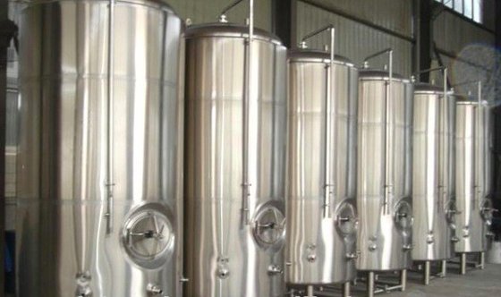 304 316 Stainless Steel Storage Tanks Beer Serving Tank 3mm Vertical or Horizontal Type