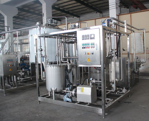 3 or 4 Sections Plate Type Milk Sterilizer Equipment with Stainless Steel with PLC Control System