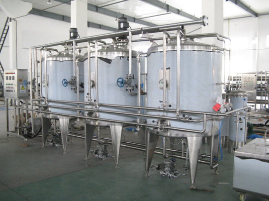 Fully Automatic CIP Cleaning System / CIP Washing Equipment for Fresh Milk Plant