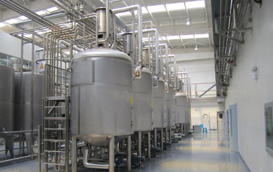 Complete Auto Fruit Juice Plant  / Juice Processing Line Machinery High Efficiency