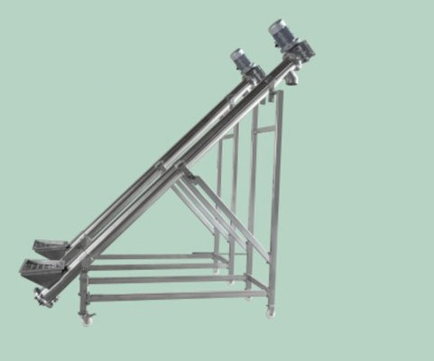 High Speed Vegetable Processing Equipment Spiral Conveyor for Vegetable Line