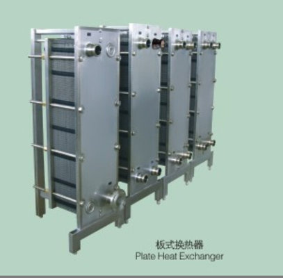 SUS304 Sanitary Plate Heat Exchanger - Alcohol Cooling Condenser 3000LPH 5000LPH