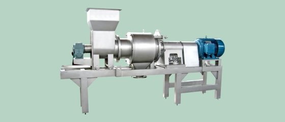 Cold Beater Fruit Processing Machinery with Stainless Steel Body High Efficiency