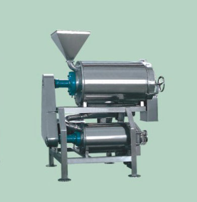 Professional Fruit Processing Machinery Double Stage Pulping Machine for Beverage Line