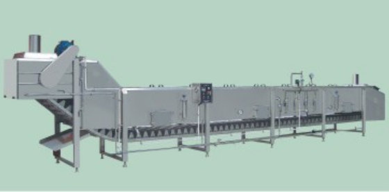 Continuous Pre-Boiling Machine Fruit And Vegetable Blacher High Speed for Drink Equipment