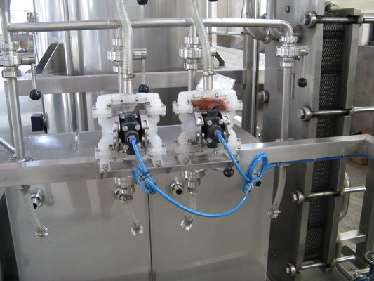 CIP Cleaning Washing System For Beverage  production line , Stainless Steel SUS304 / 316L