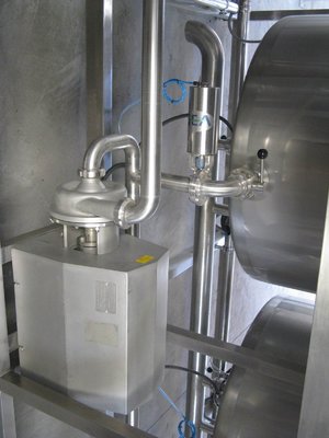 CIP Cleaning Washing System For Beverage  production line , Stainless Steel SUS304 / 316L