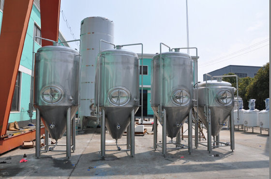 Stainless Steel Beer Brewery Insulation Jacket Fermentation Tank