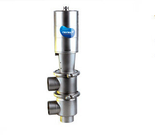 Sanitary Pneumatic Shut-off  Stainless Steel Valves with SUS 304 SUS316L AISI 304 AISI 316 L