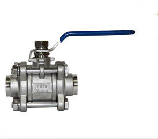 Sanitary Welding Ball Valve Stainless Steel Valves for Beverage Production Line