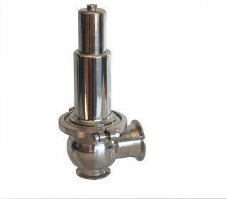 Tri-Clamp Liquid / Gas Safety Stainless Steel Valves DN25 ~ DN100  Ф51 - Ф102