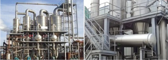 Three Triple Effect Forced Circulating Evaporator Processing Equipment