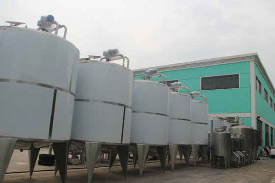 Large CIP Cleaning Systems Stainless Steel Water Tank with PLC Control System