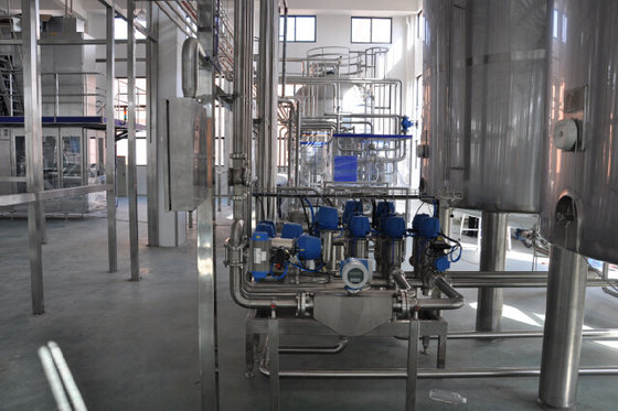 Full Automatic Drink Production Line Turnkey Project Beverage Processing Equipment