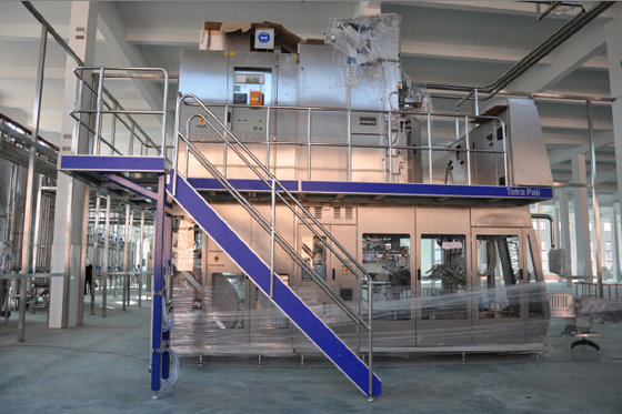 High Efficiency Stainless Steel Turnkey Beverage Project for Dairy Processing Plant
