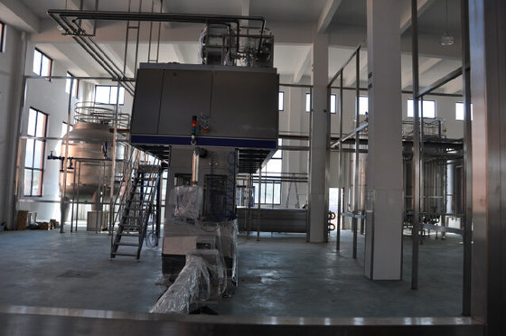 Juice Processing Machine Turnkey Project with Stainless Steel Tanks , Beverage Plant
